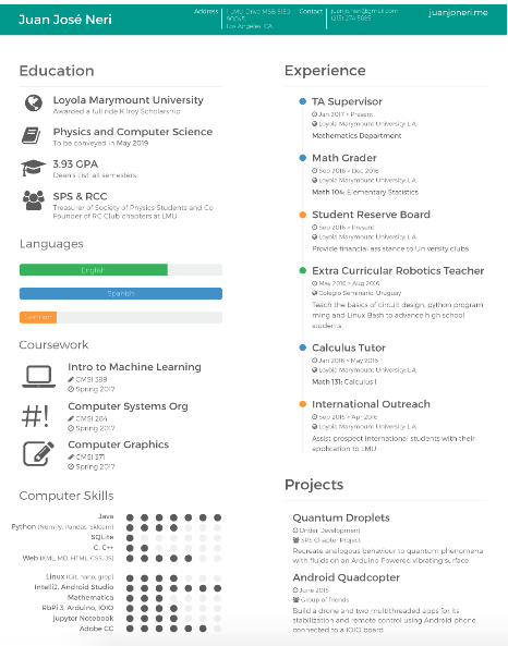 Resumes :: Handbook-for-cuny-hunter-cs-students